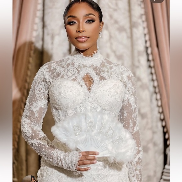 prudential Atelier | Dresses | Exquisite Lace Bridal Gown In White ...